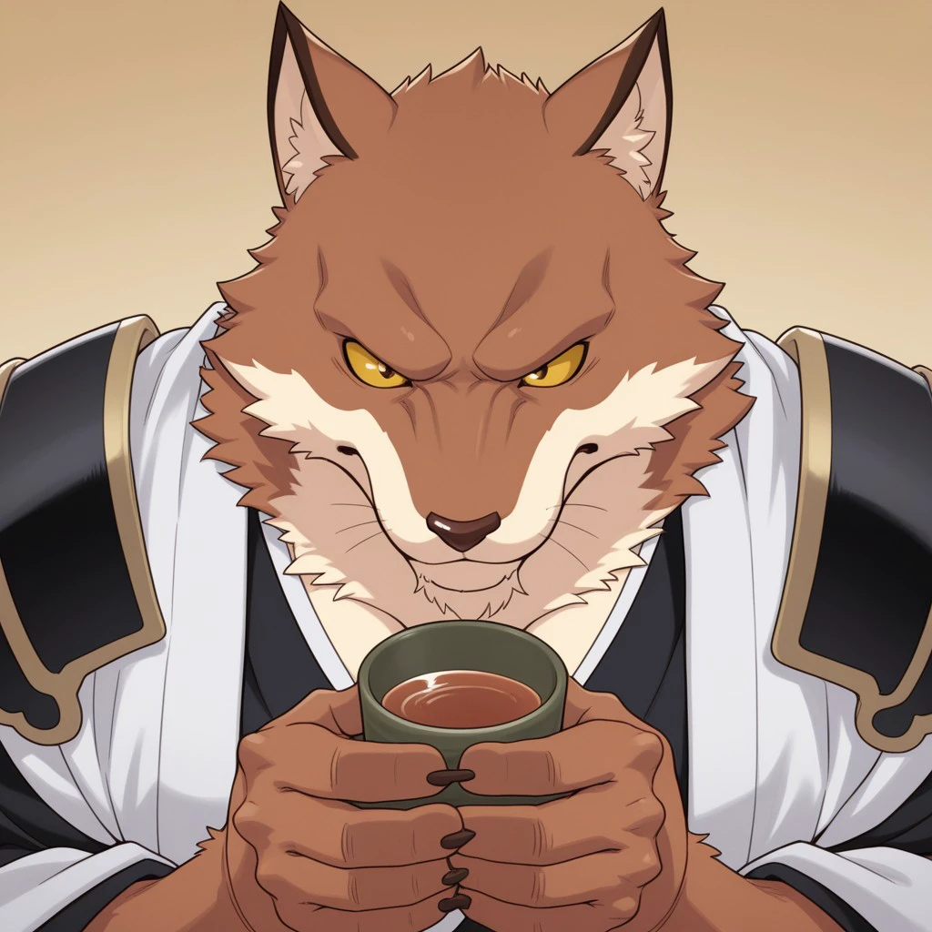 Masterpiece, best quality, amazing quality, 1boy, solo, Sajin Komamura ...