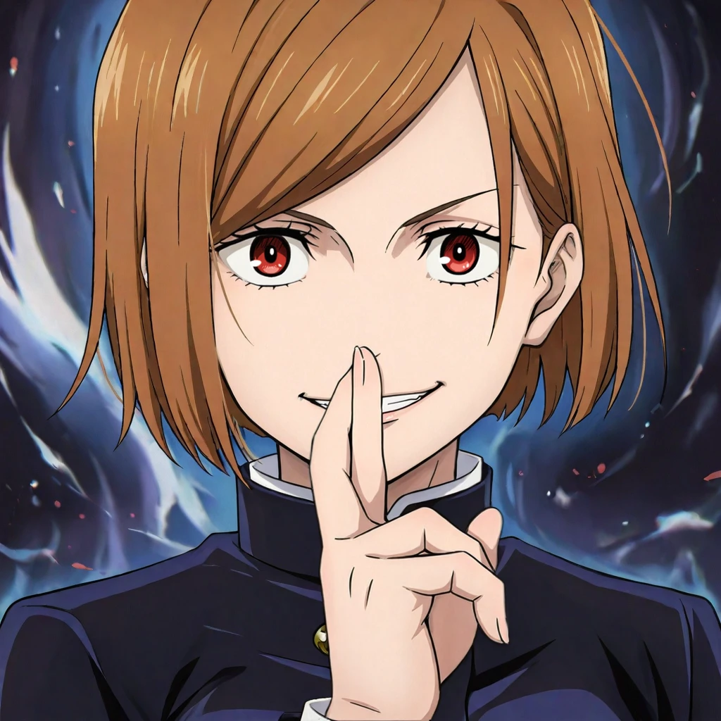 1girl, solo, kugisaki nobara, jujutsu kaisen, general, portrait - SeaArt AI