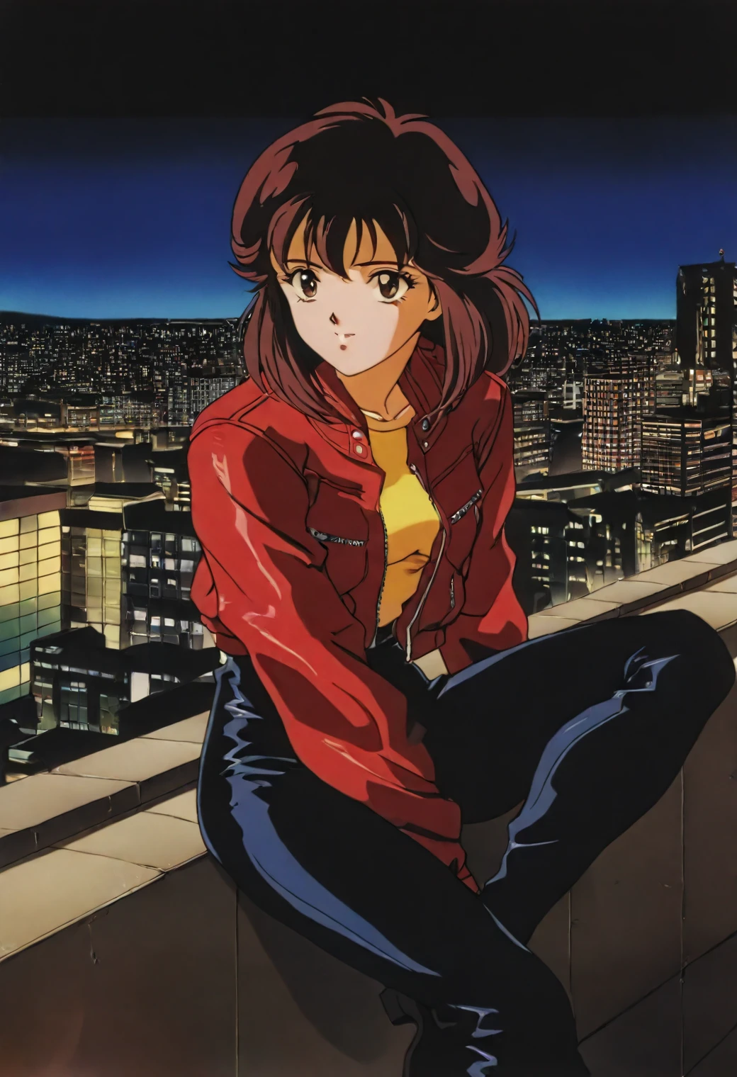 , sysdeep_tomoko, 濃い茶色の髪 - SeaArt AI