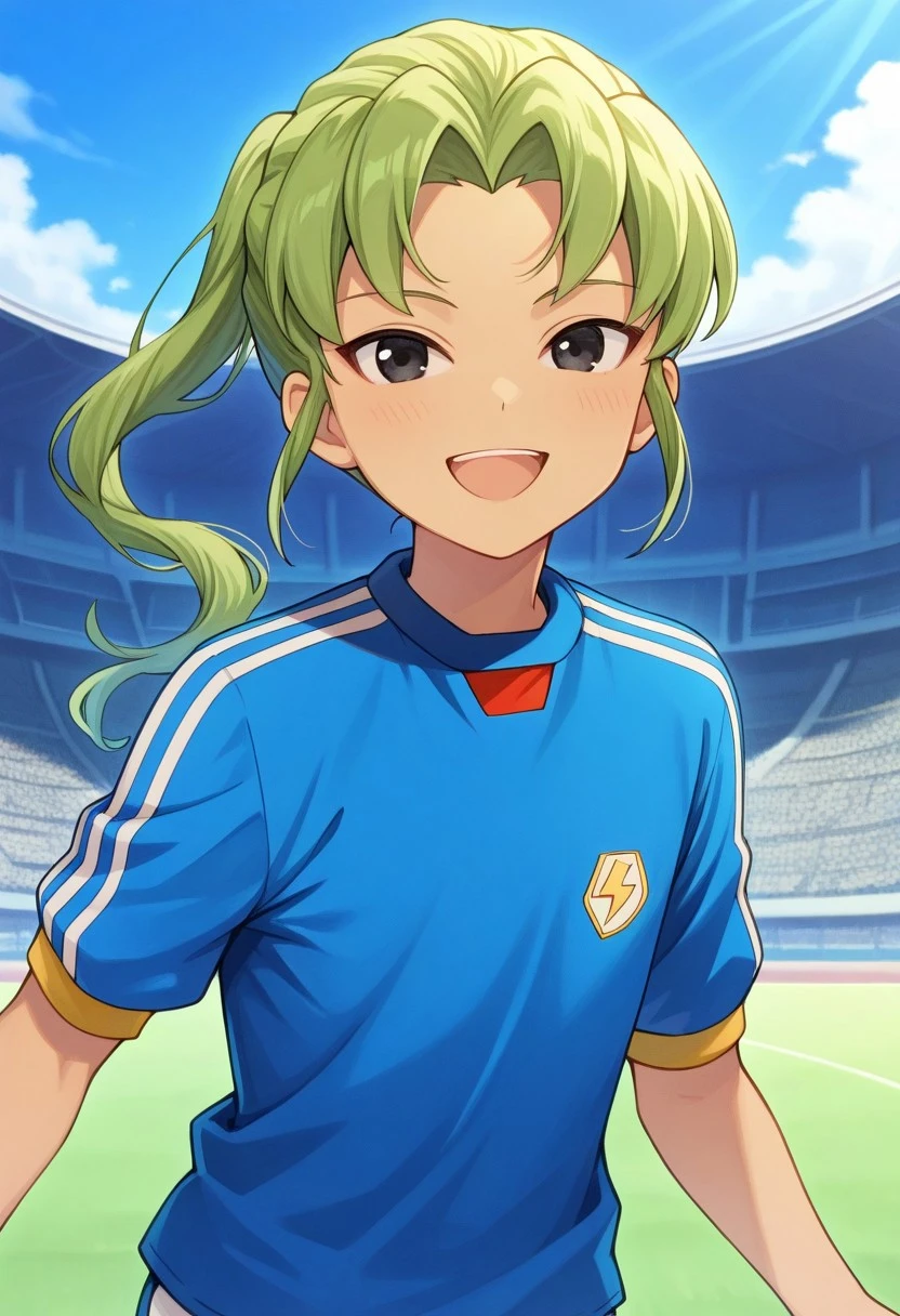 Masterpiece, best quality, midouji, 1boy, male focus, solo, black eyes ...