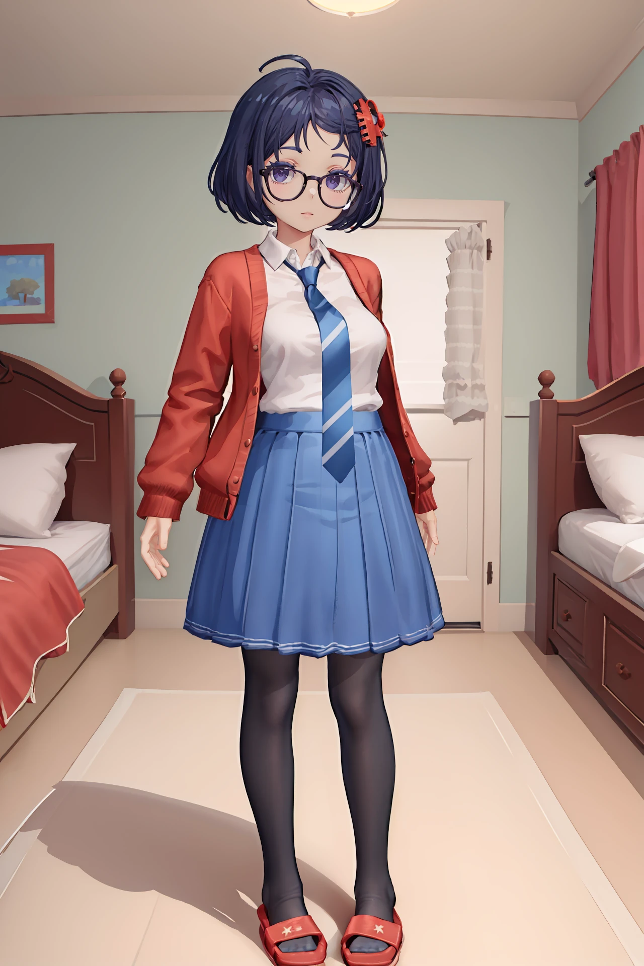 (best quality, masterpiece:1.2), 1girl, mita \(miside\), solo - SeaArt AI