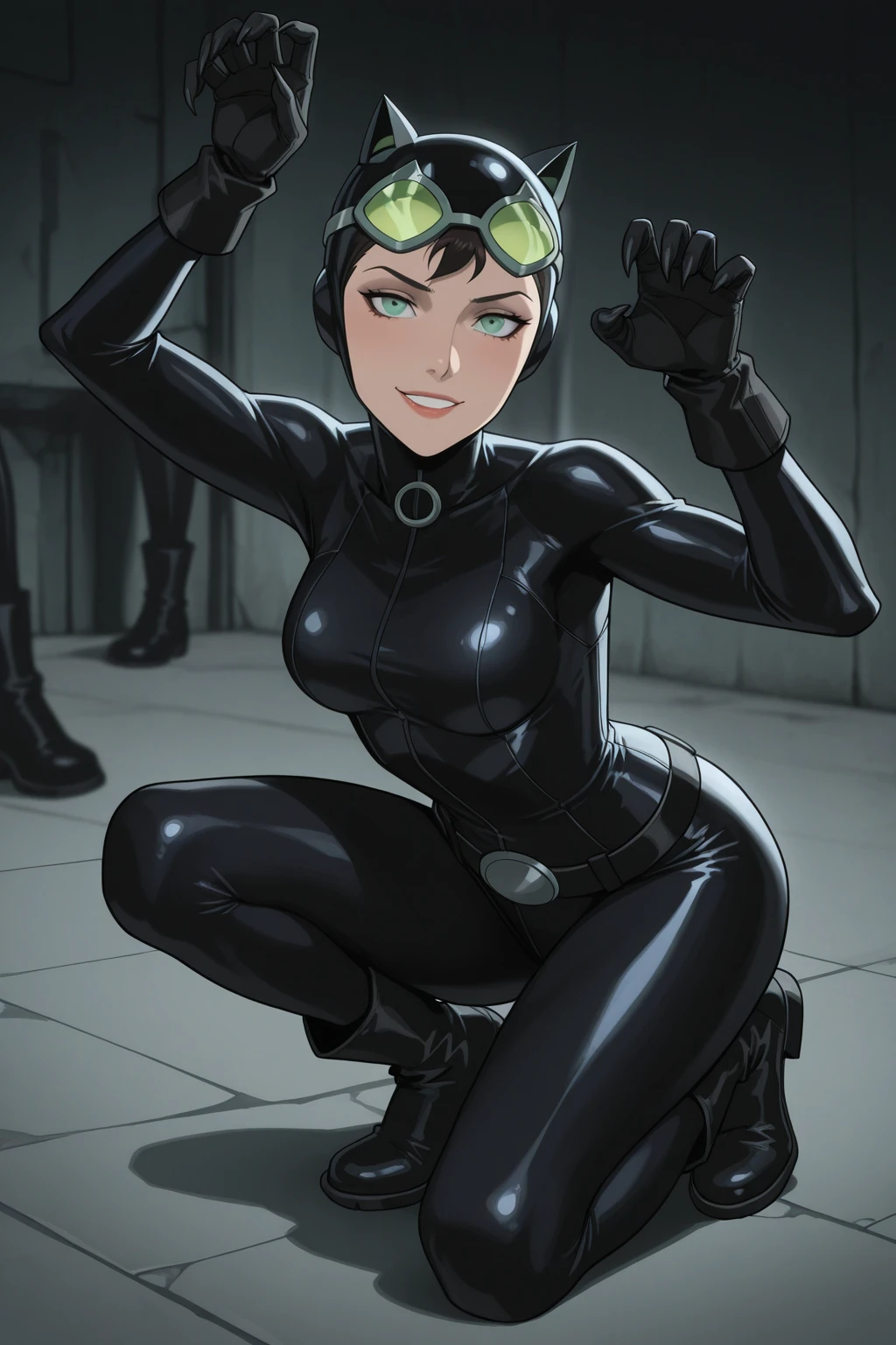 Batman catwoman by the - catwoman - SeaArt AI