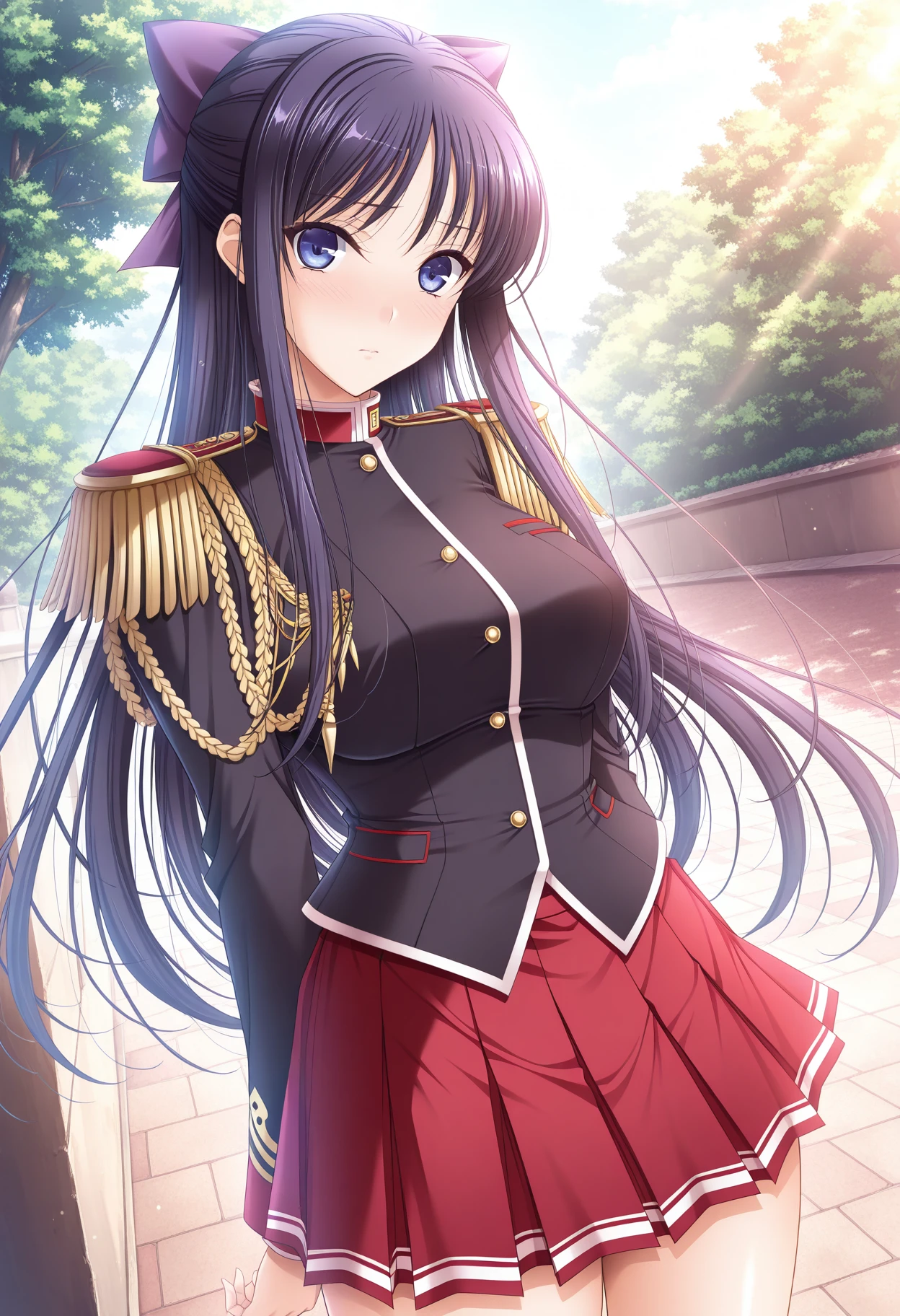Masterpiece, absurdres, newest, 1girl, c-akane, very long hair - SeaArt AI