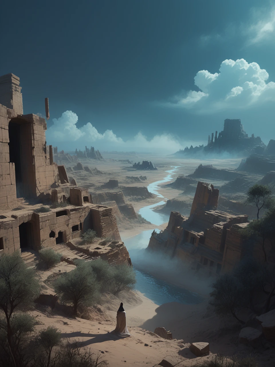 Continuous waterfalls