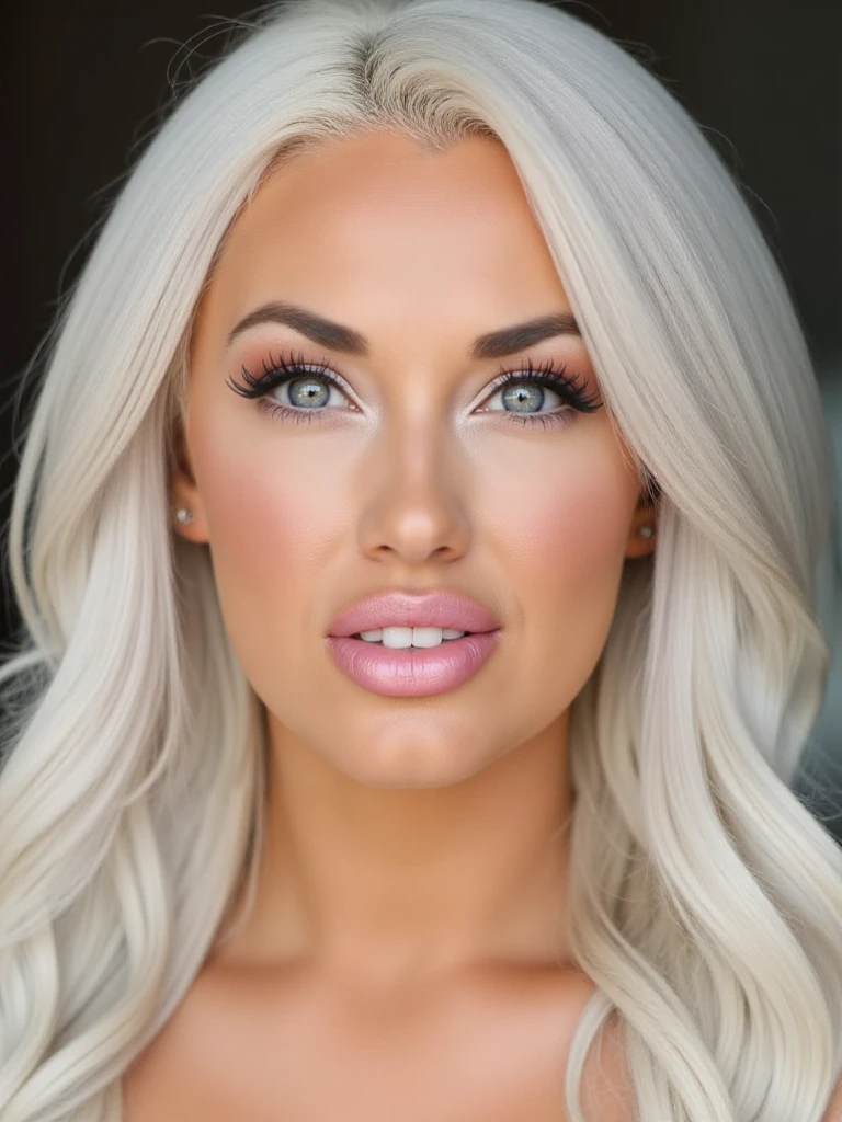 Closeup face portrait laci kay somers - SeaArt AI
