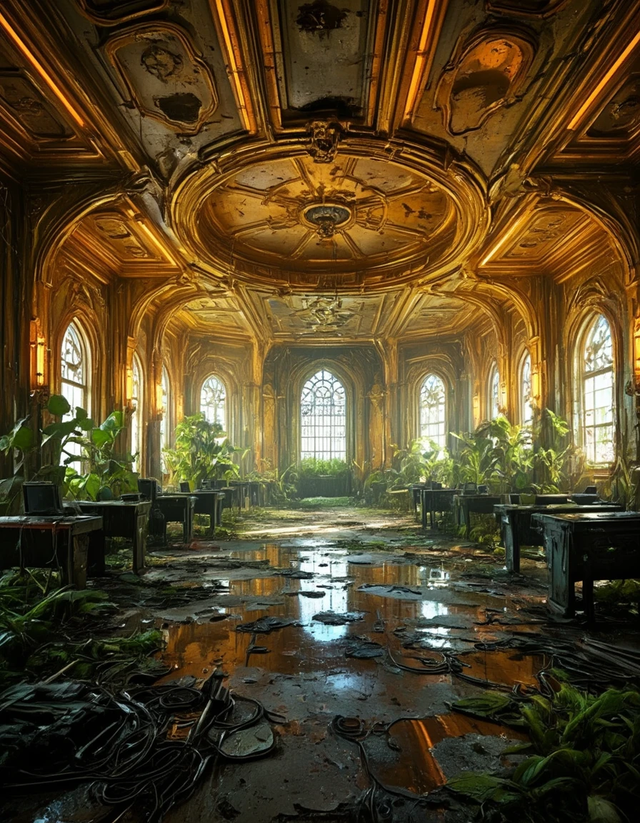 cw02lost, cyberpunk, baroque - SeaArt AI