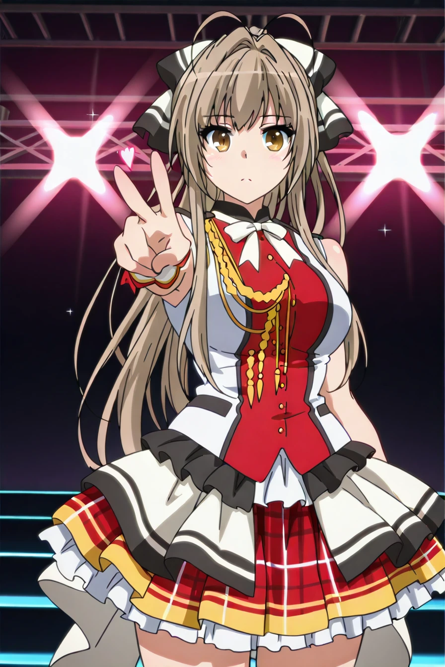 Shiny skin, posing, , amabri, isuzu, sleeveless - SeaArt AI