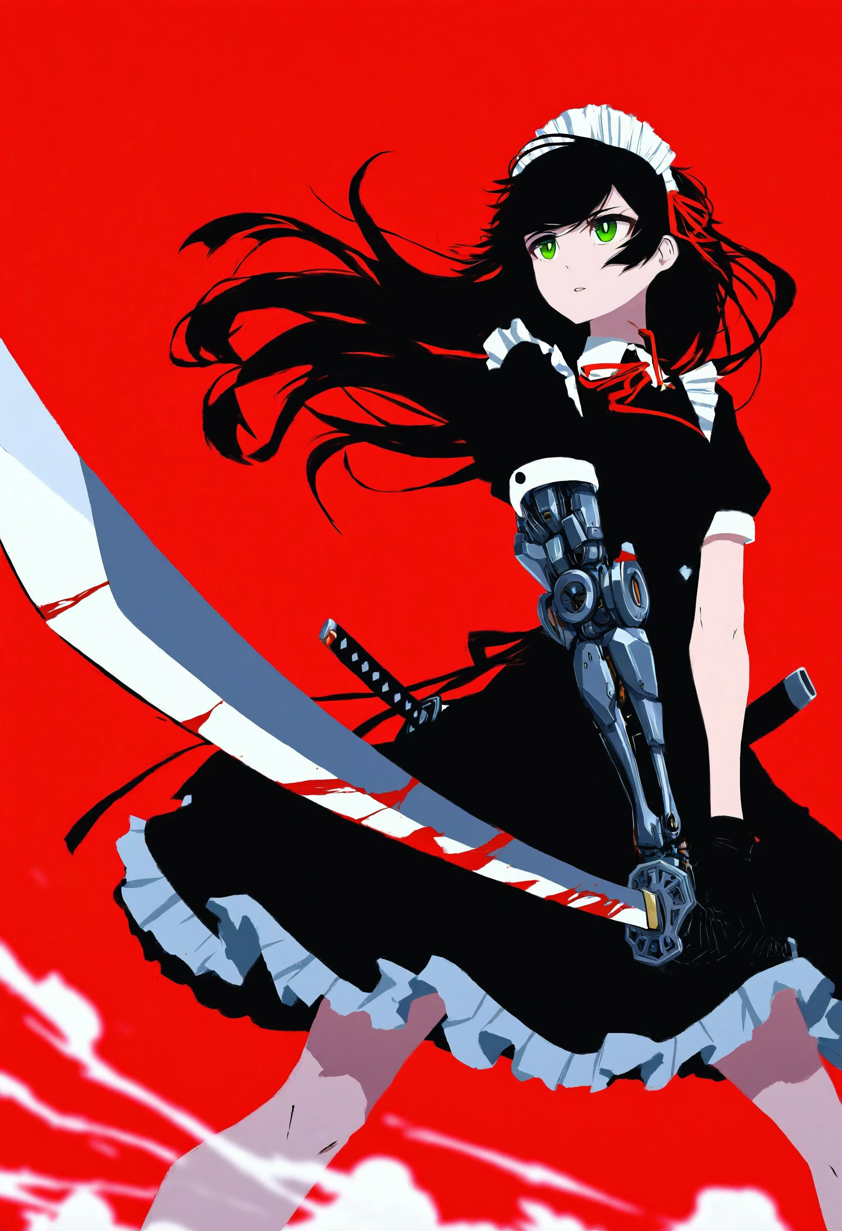 Sunrise stance, mechabare, artist:[vinne|hataya|itou (onsoku tassha ...