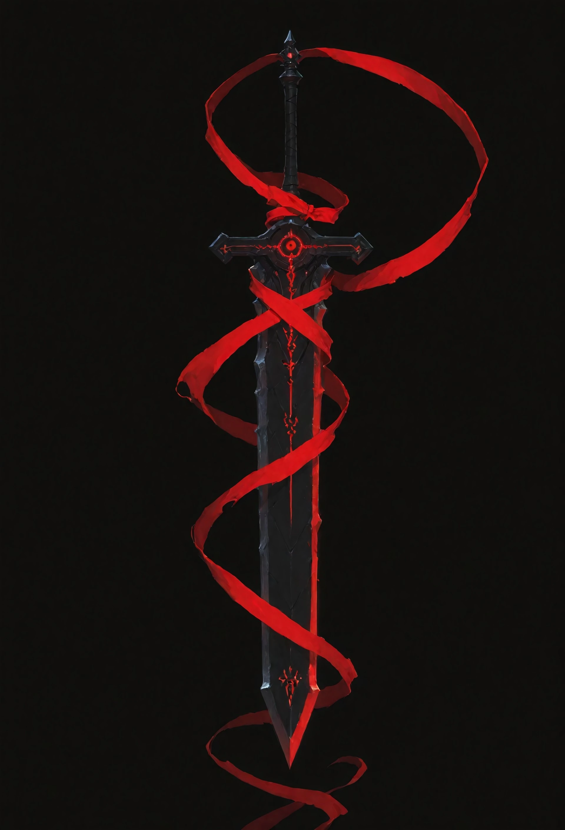 Lazypos, vera_awa, EdgeOfAvarice, greatsword, glowing red runes - SeaArt AI