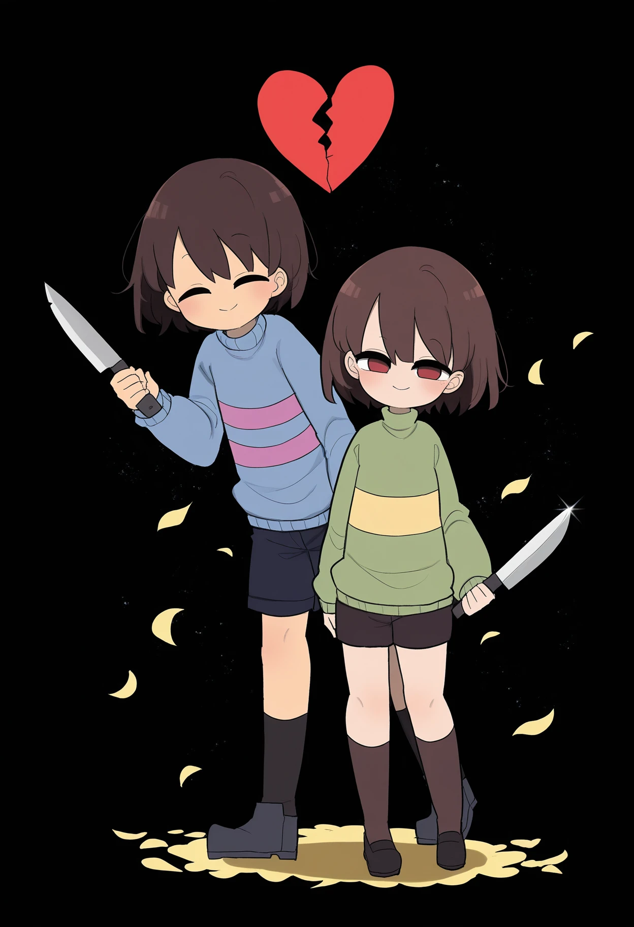 MCNS322MGL,chara \(undertale - SeaArt AI
