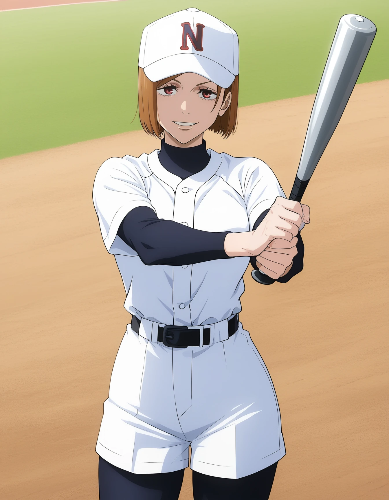 1girl, solo, kugisaki nobara, jujutsu kaisen, anime coloring - SeaArt AI