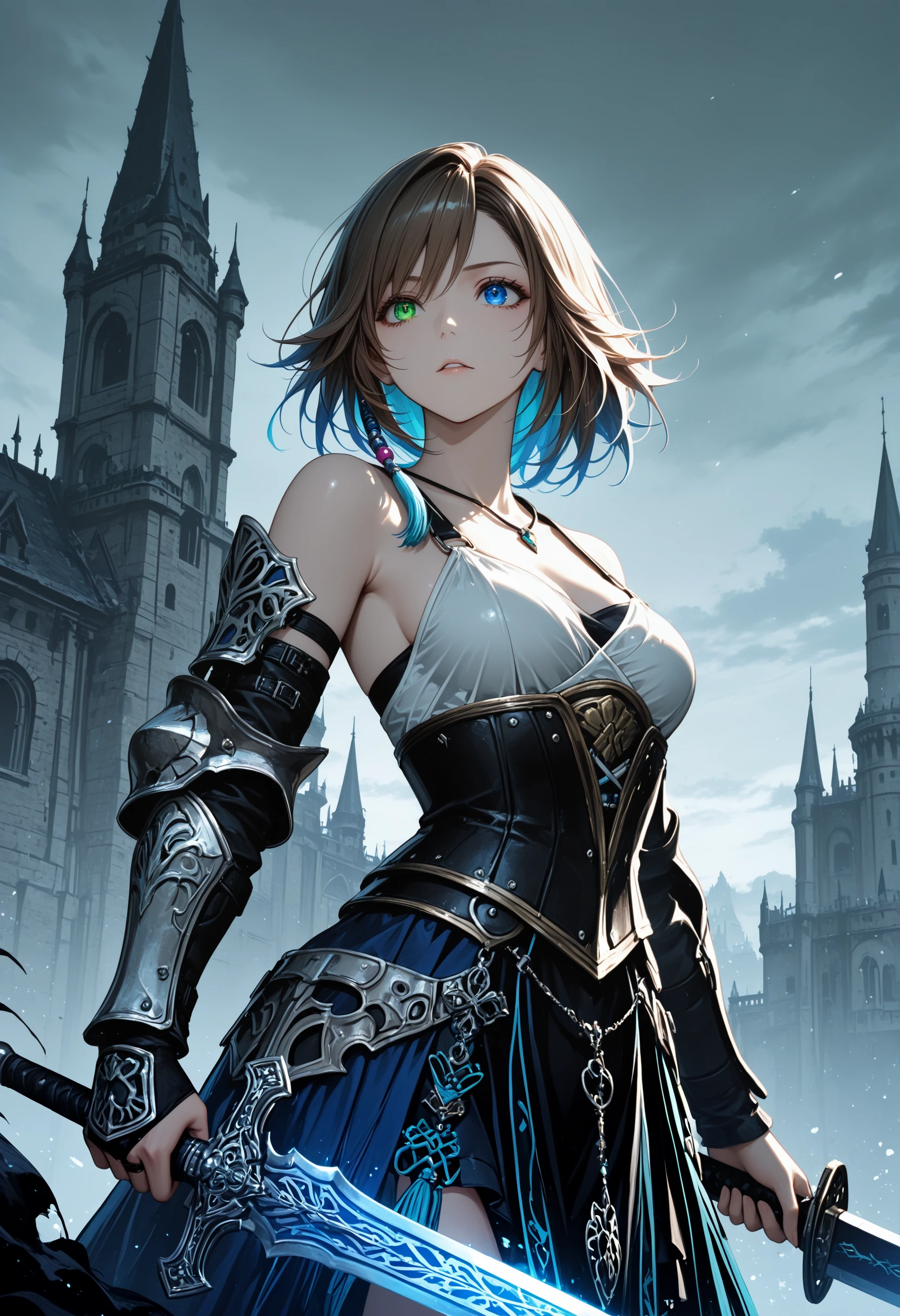 Masterpiece, best quality, newest, absurdres, highres, yuna - SeaArt AI
