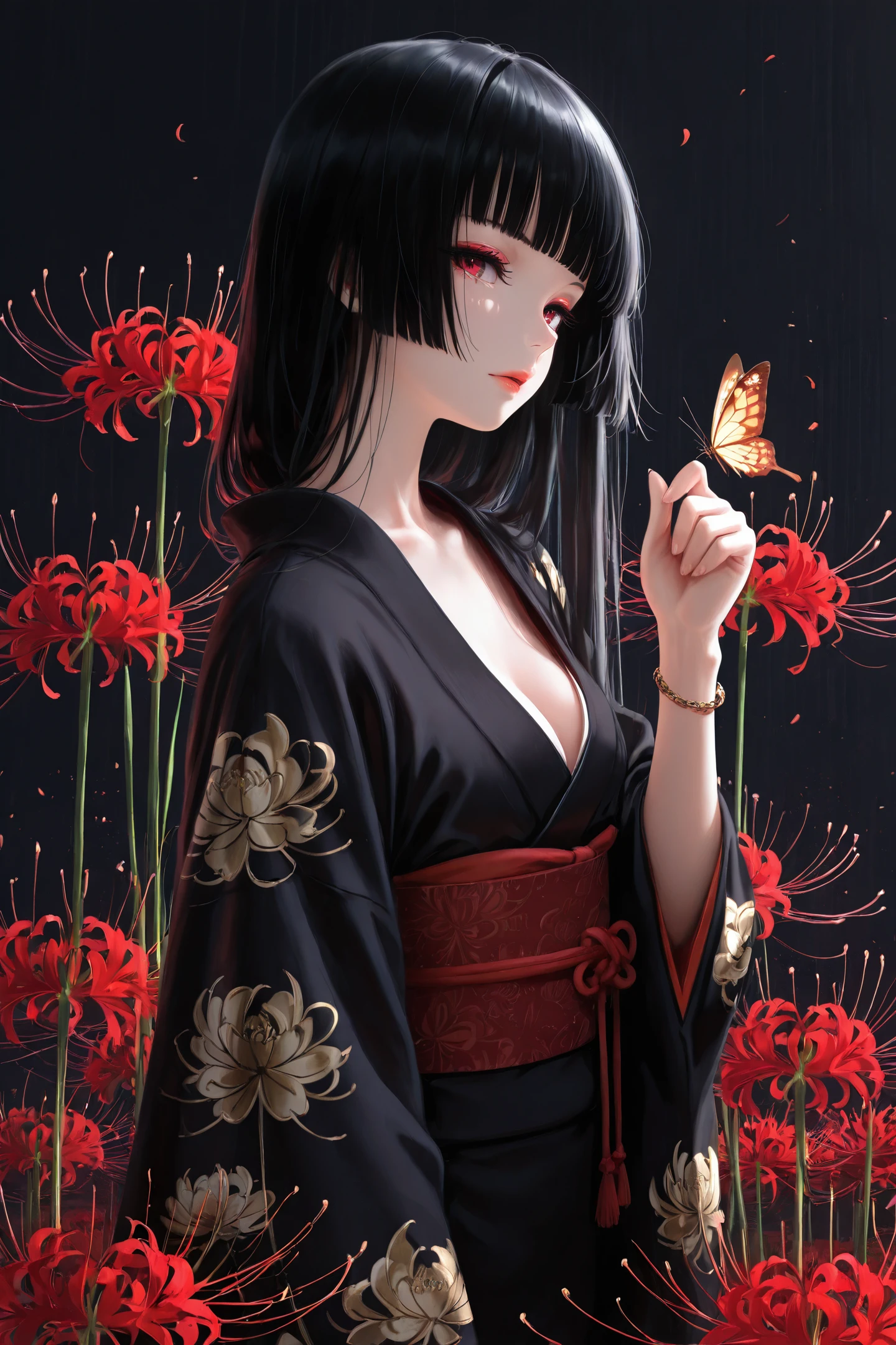 Masterpiece,best quality,very aesthetic,absurdres, Enma Ai,1girl ...