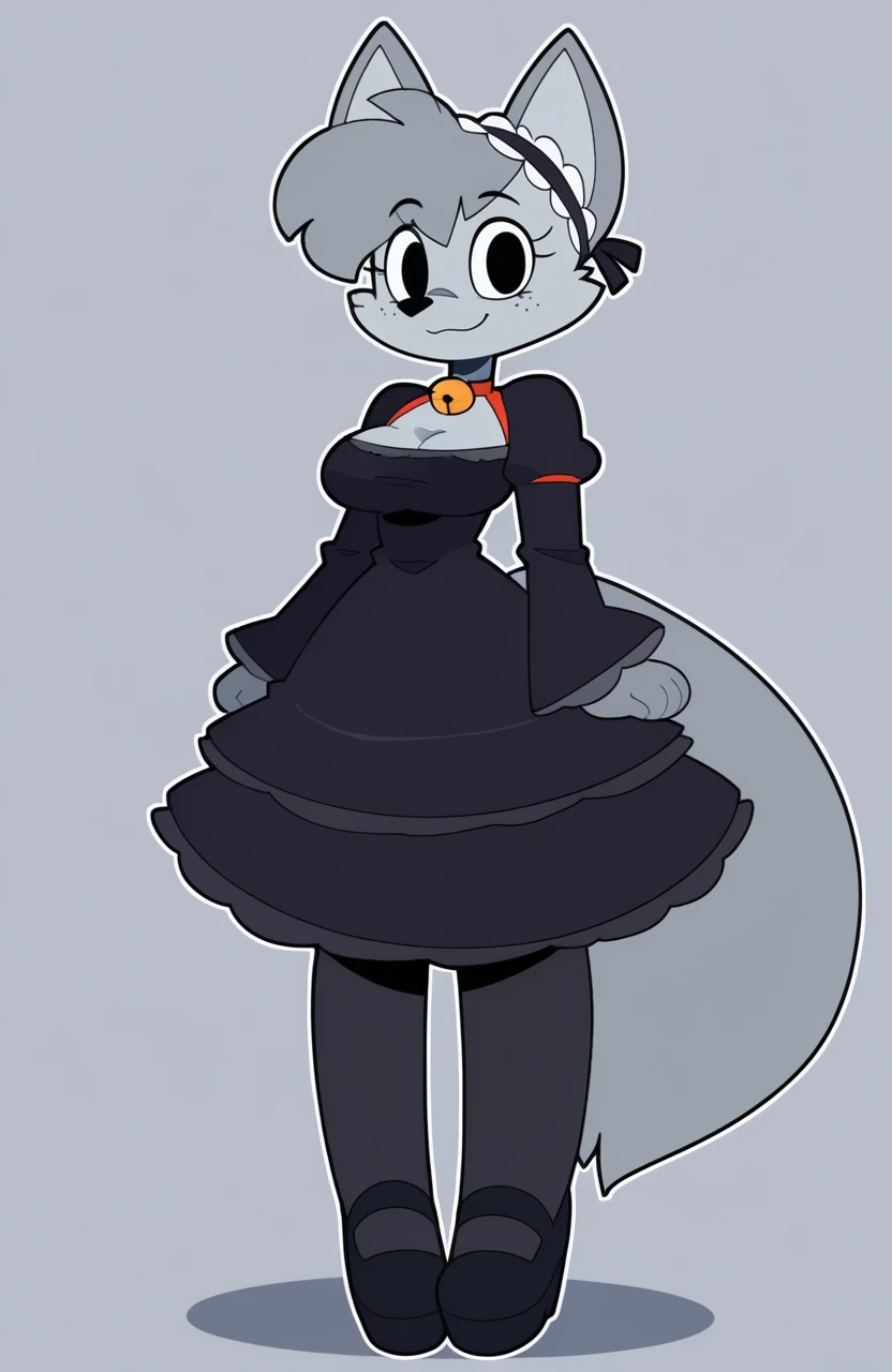 1girl, toon \(style\), flat color, chl0e, freckles - SeaArt AI