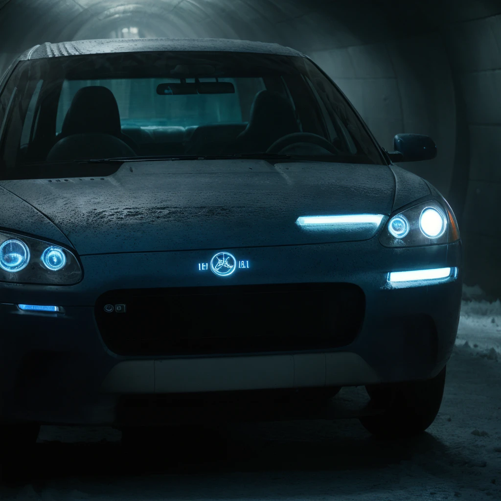 Cinematic film still of