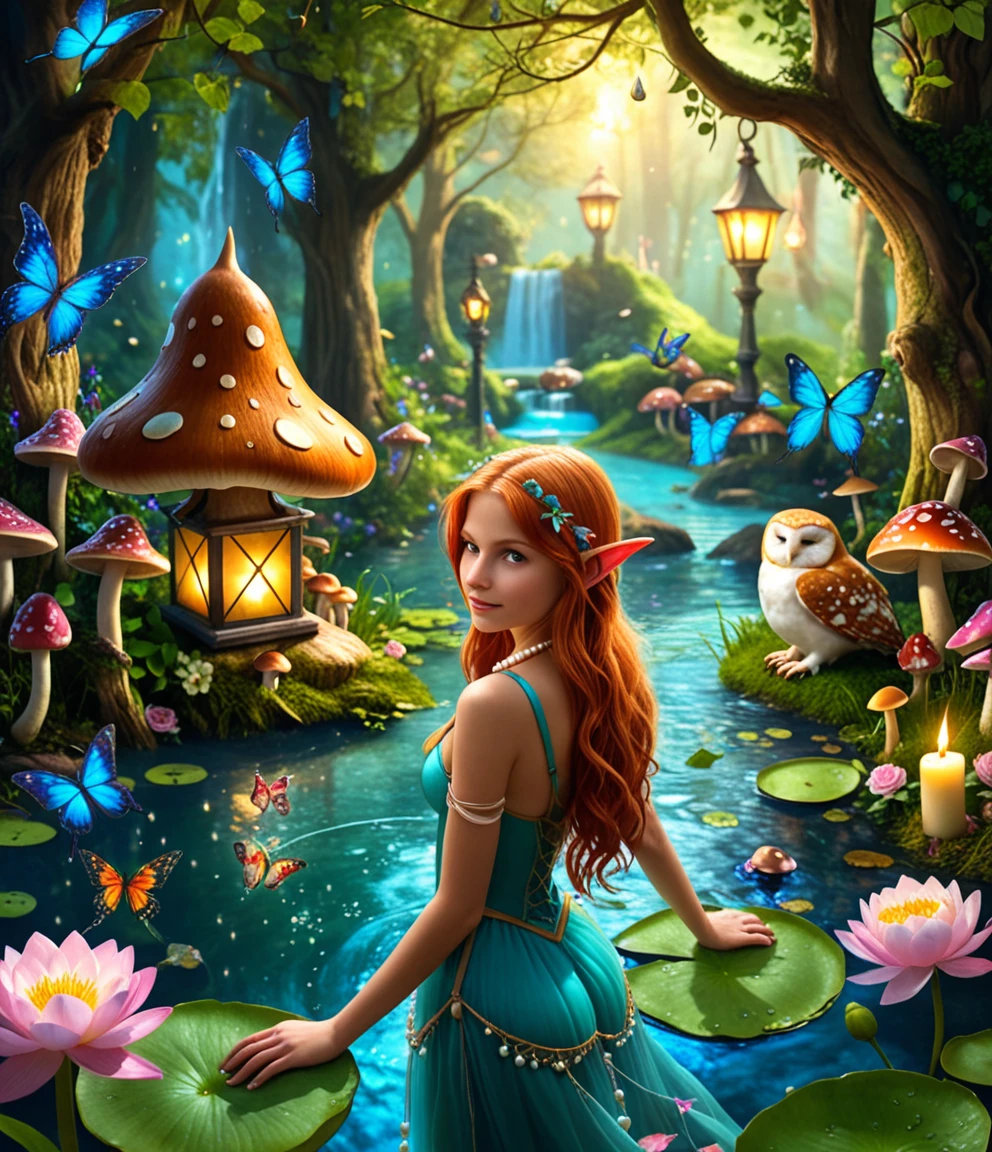 Cinematic film still HDR photo of Trending on artstation, cute fantasy ...