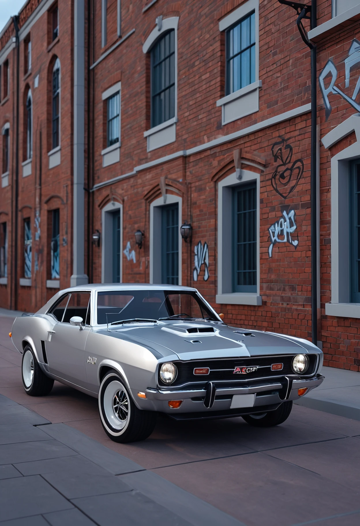 Low-poly style Car theme ,A.D.M. Cooper,car - SeaArt AI