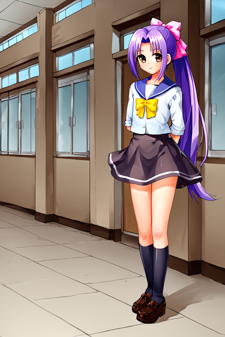 Momoko Koigakubo PONY Gakko no Kaidan - SeaArt Modelo AI