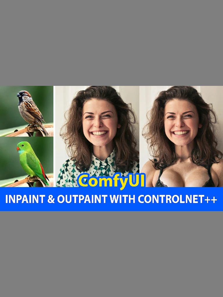 ComfyUI - Inpaint & Outpaint with ControlNet Union SDXL | ComfyUI Workflow