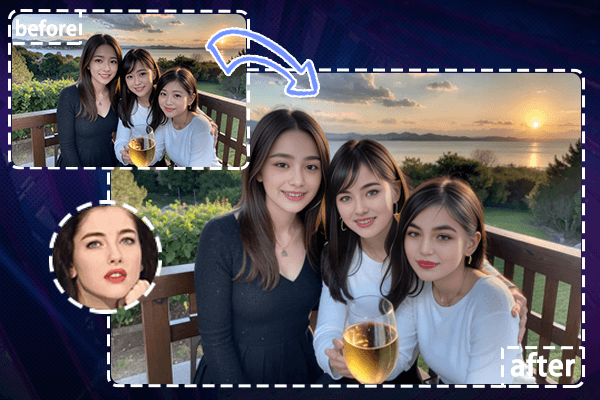 Free Online Multiple Face Swap for Fun Group Photos