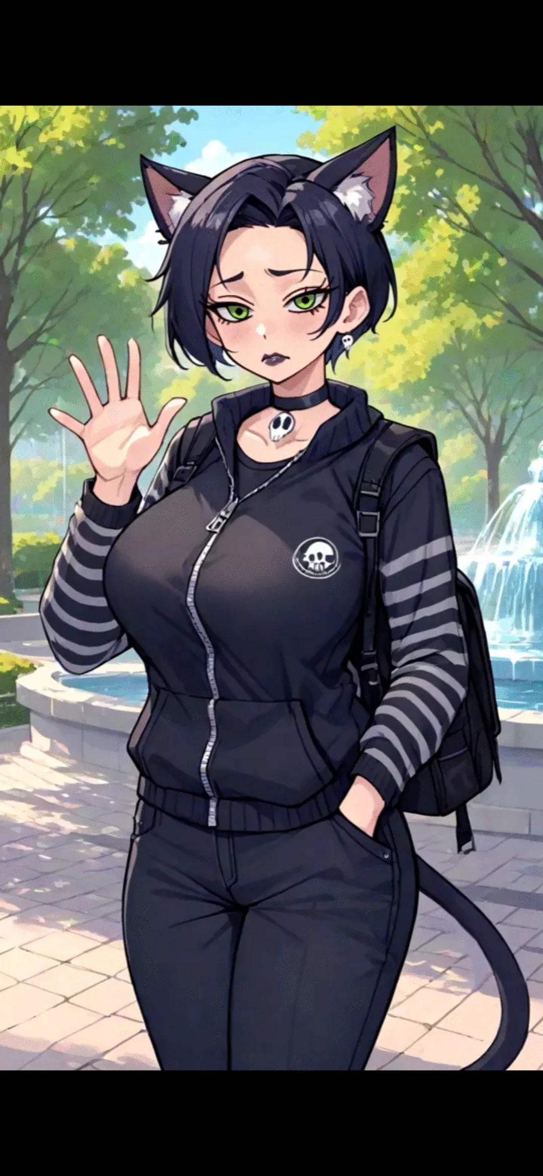 Chatea con Det [Kuudere Goth Catgirl] - Chat de personaje de IA ...