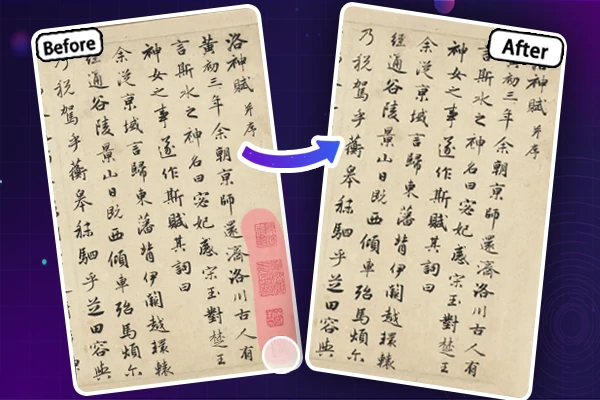 Remove Redundant Stamps with AI Stamp Remover