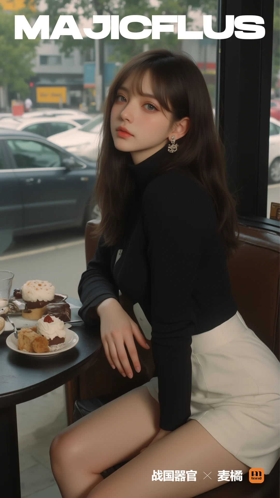 戰國 x majicFlus 面部氛围特化 + 二次元风增强 - SeaArt AI Model