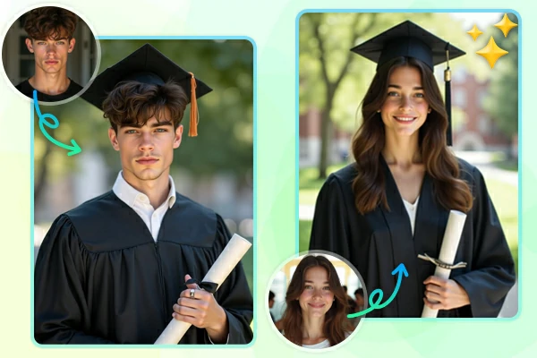 AI Graduation Photo Generator: Professional Online Photoshoot