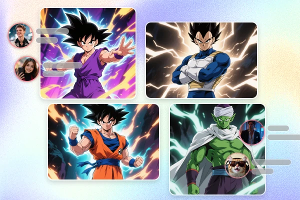 Chat Dragon Ball : Conversez ou Jouez un Rôle avec Super Saiyan