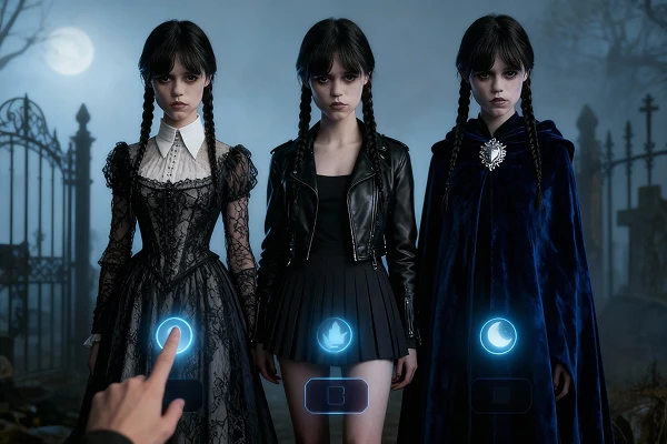 Chat with Wednesday AI: The Iconic Psychic Teen of Nevermore
