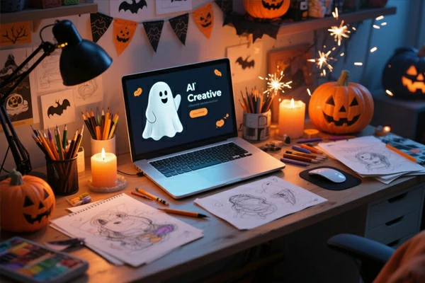 Diversão assustadora à sua espera: bate-papo de IA de Halloween com ...