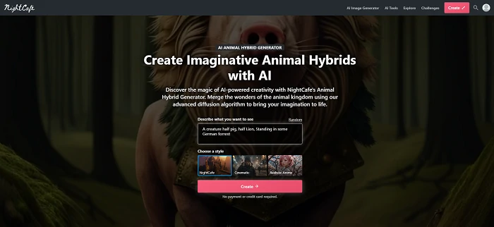 Best AI Animal Hybrid Generator for Wild Imagination