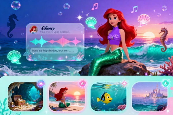 Chat Gratuito com Princesas Disney - Converse com Elsa, Ariel e Mais com IA