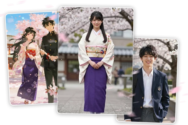 Graduation Ceremony AI Photo and Illustration Prompt Collection | Free ...