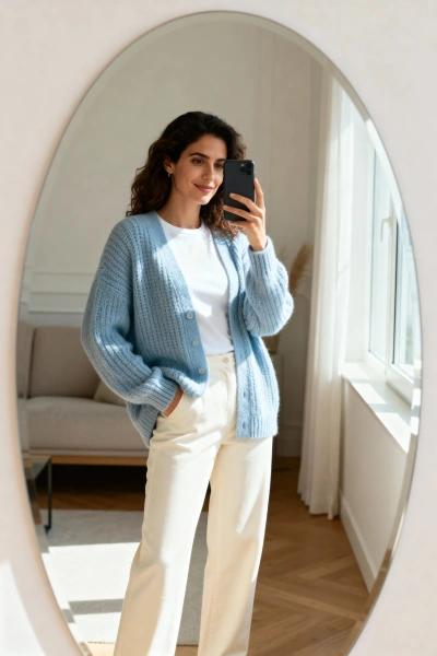 20+ AI Mirror Selfie Prompts for Realistic Portraits (Copy & Paste)