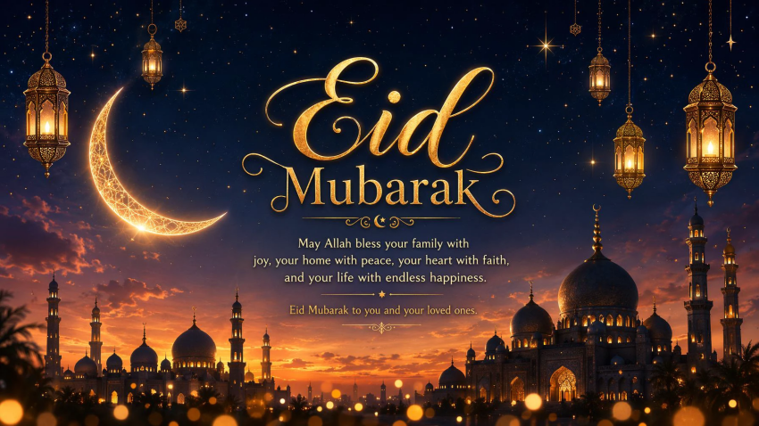 30+ AI Eid Mubarak Greeting Card Prompts & Ideas for 2026