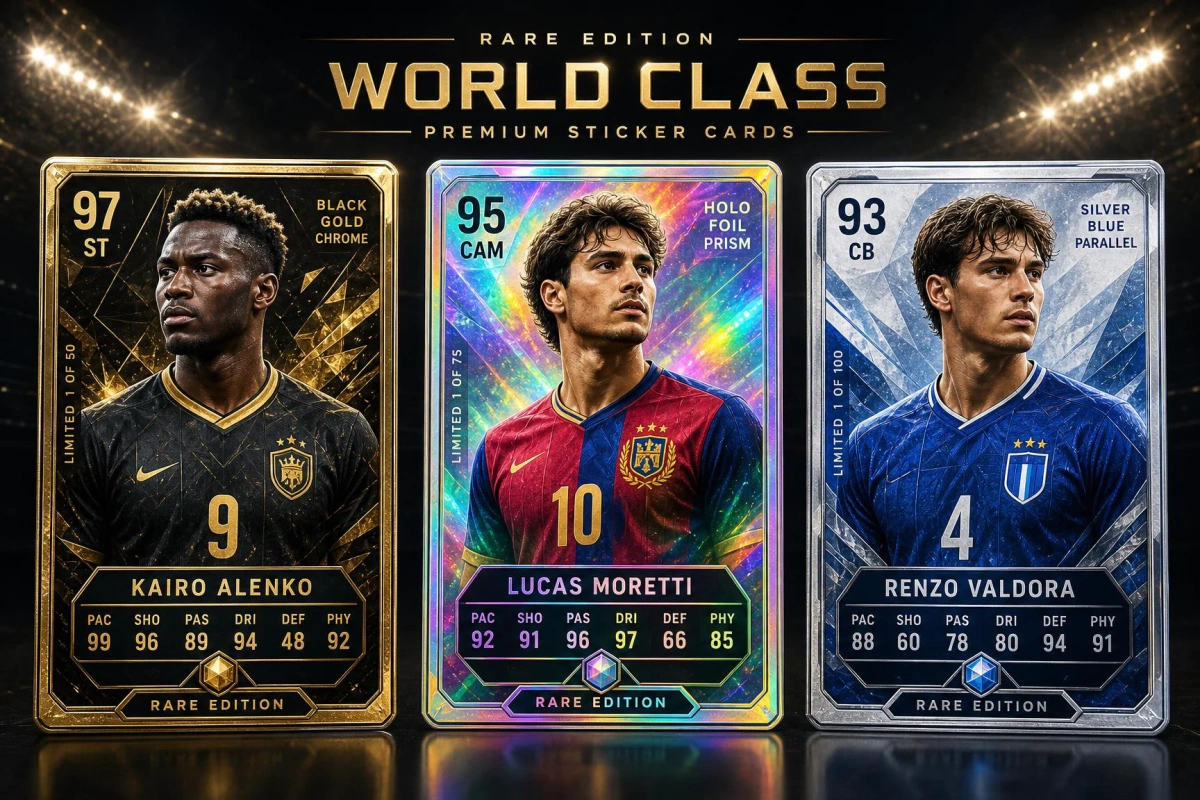 30+ Viral World Cup Sticker Prompts for 2026 Football Cards