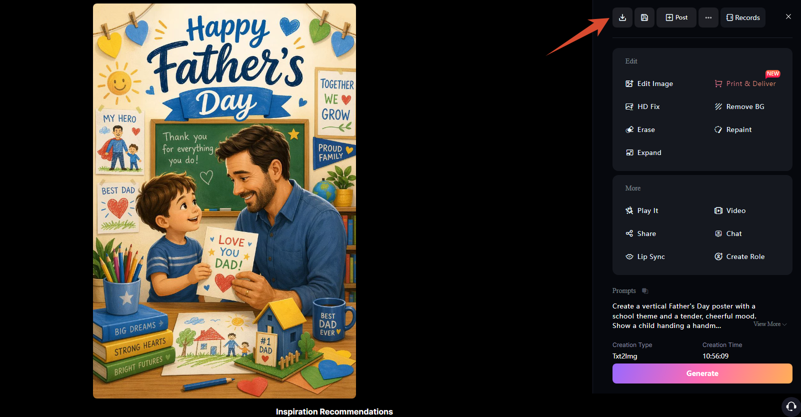 32 Creative AI Father's Day Poster Prompts