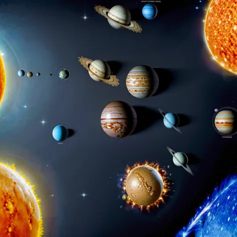 Table Rpg / Starfinder Maps - Space map- [ Solar System ] - SeaArt AI Model