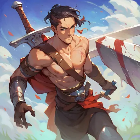 Niji Style for bara v1.2d - SeaArt AI Model