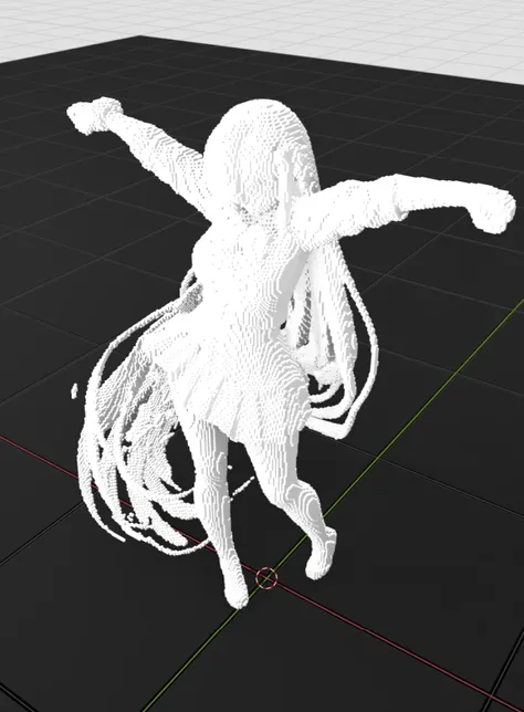 SeaArt AI | Voxel Mesh Dari Gambar