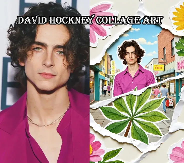 SeaArt AI | David Hockney Collage Art 🎨