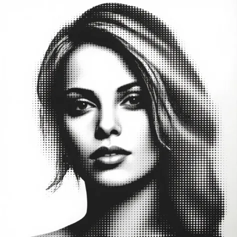 SeaArt AI | Halftone Punk filter