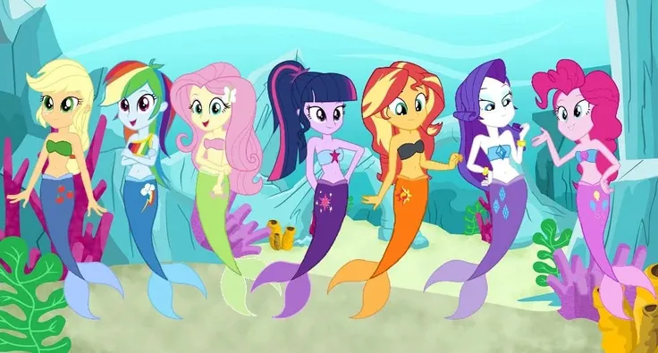 Chat with Twilight and the Mane six mermaids - Free & Personalized AI ...