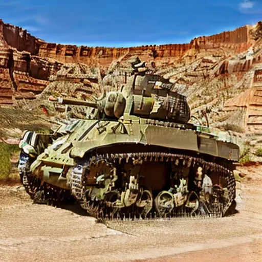 M3A3 Stuart light tank-1 - SeaArt AI Model