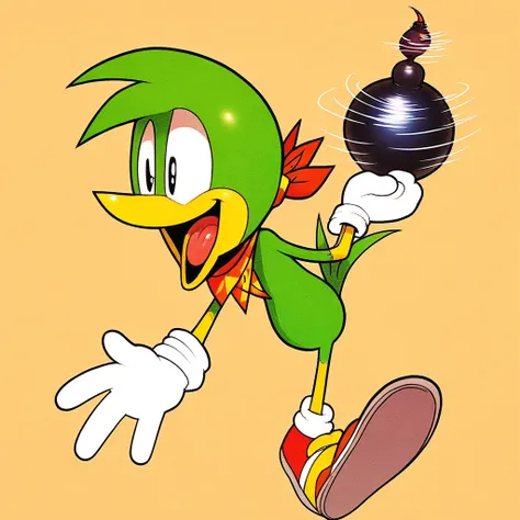 Bean the Dynamite (Sonic the Hedgehog) - SeaArt AI Model