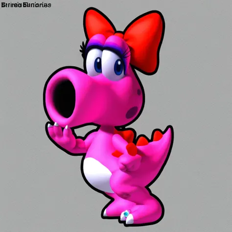 Birdo (Mario) - SeaArt AI Model
