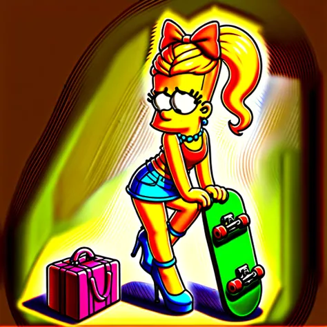 Bartina Simpson - SeaArt AI Model
