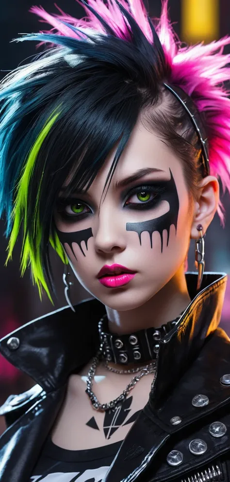 Emo Punk Girl - SeaArt AI Model
