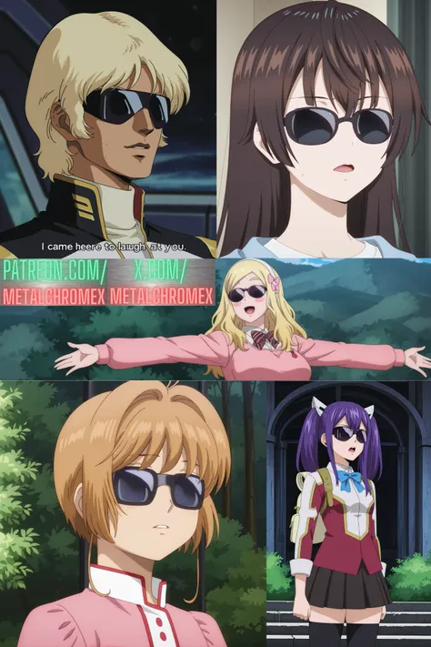 I Came Here To Laugh At You (meme of Char Aznable/Quattro Bajeena from ...
